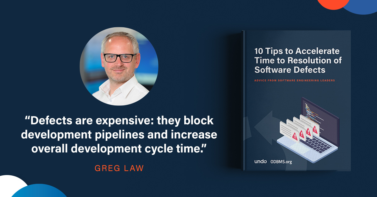 eBook launch 10 Top Tips to Accelerate Time to Resolution of Software Defects. Panel on Tuesday ...